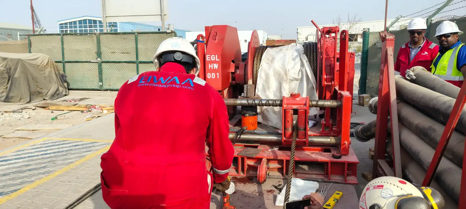 Winch Load Test in UAE I Brake Holding and Rendering Certification